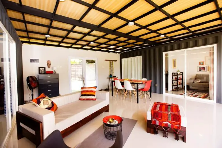 Modern Holiday Home Made with Shipping Containers in Indonesia