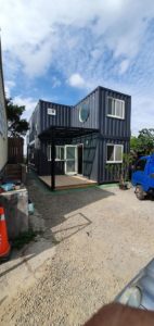 Two-storey House Made in Taiwan with 6 Shipping Containers