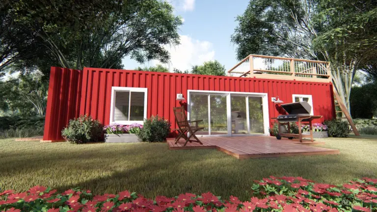 Home Floor Plans with 4 Shipping Container - Living in a Container