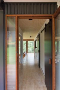 Conversion of four Salvaged Shipping Containers into a Stylish ...