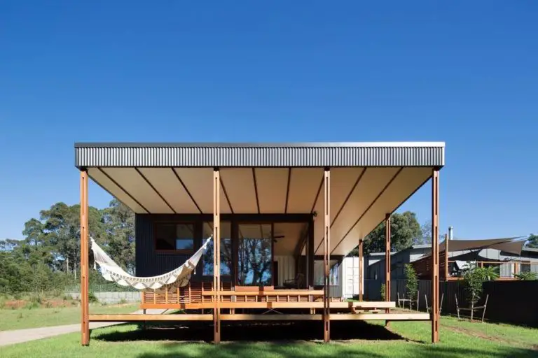 Conversion of four Salvaged Shipping Containers into a Stylish ...