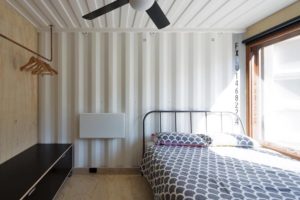 Conversion of four Salvaged Shipping Containers into a Stylish ...