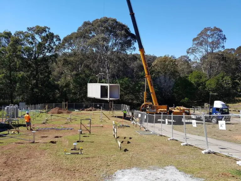 Conversion of four Salvaged Shipping Containers into a Stylish ...