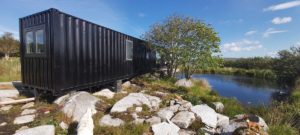 €35,000 Tiny Container House on Coastal Lake from Ireland