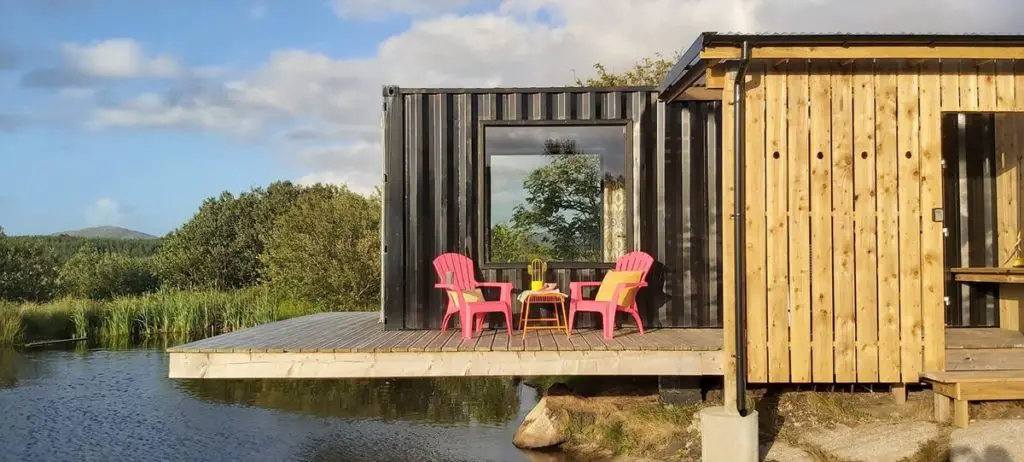 €35,000 Tiny Container House on Coastal Lake from Ireland