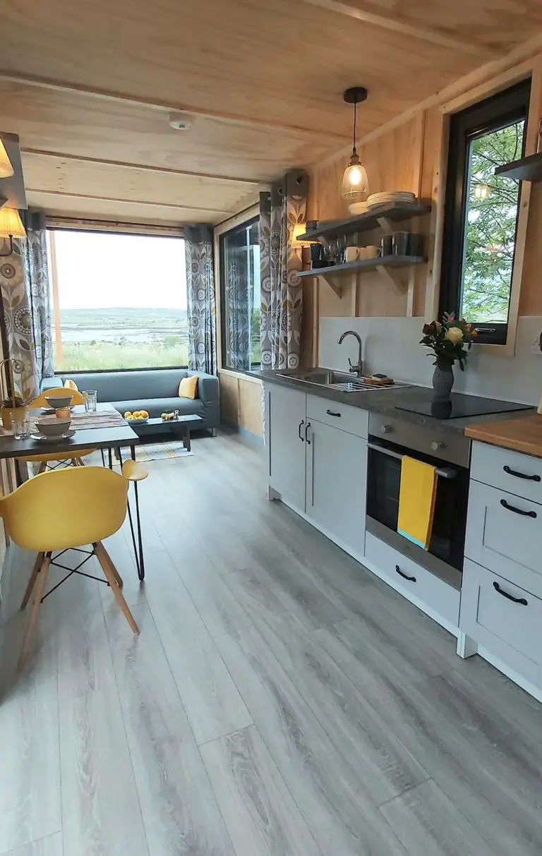 €35,000 Tiny Container House on Coastal Lake from Ireland