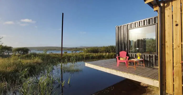 €35,000 Tiny Container House on Coastal Lake from Ireland