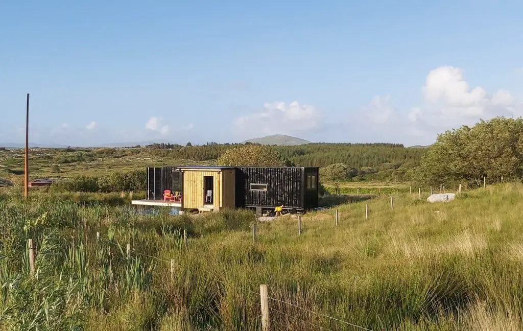 €35,000 Tiny Container House on Coastal Lake from Ireland