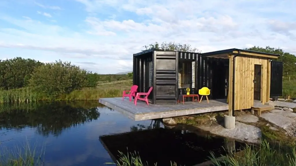 €35,000 Tiny Container House on Coastal Lake from Ireland