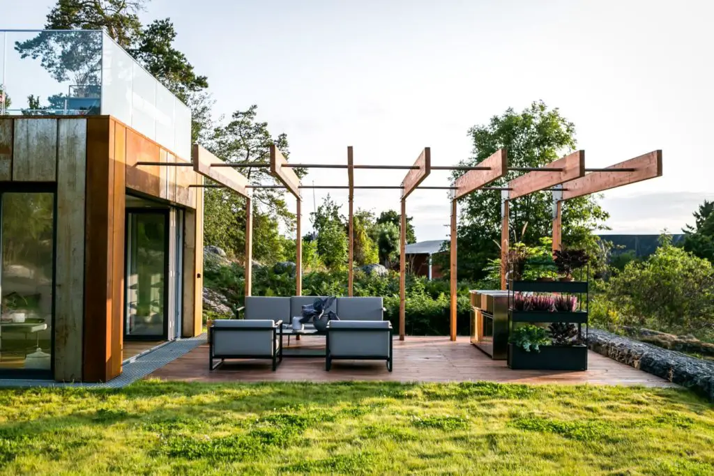 Shipping Container House Located in Sweden - Living in a Container