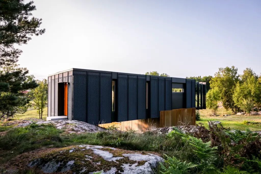 Shipping Container House Located in Sweden - Living in a Container
