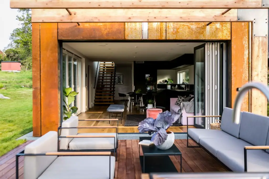 Shipping Container House Located in Sweden - Living in a Container