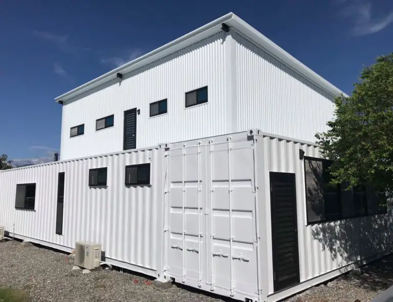 White and Stylish Container House from Taiwan