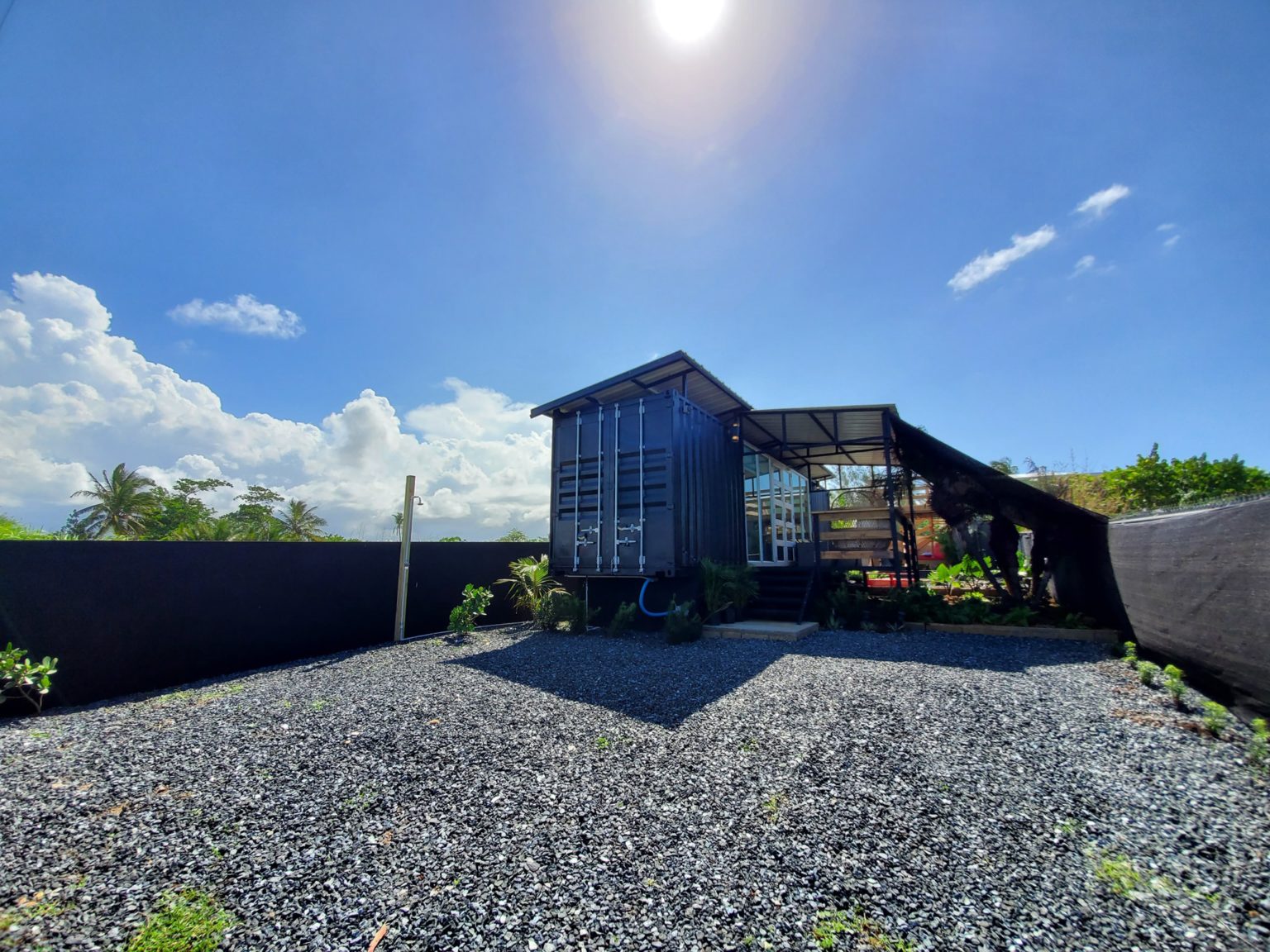 Container House with a Private Pool in Puerto Rico - Living in a Container
