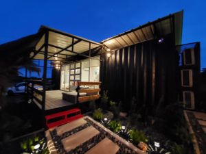 Container House with a Private Pool in Puerto Rico - Living in a Container
