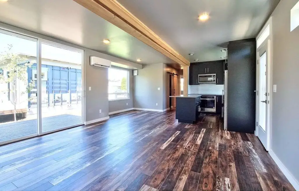 Conversion of 2 Shipping Containers into a Striking Home