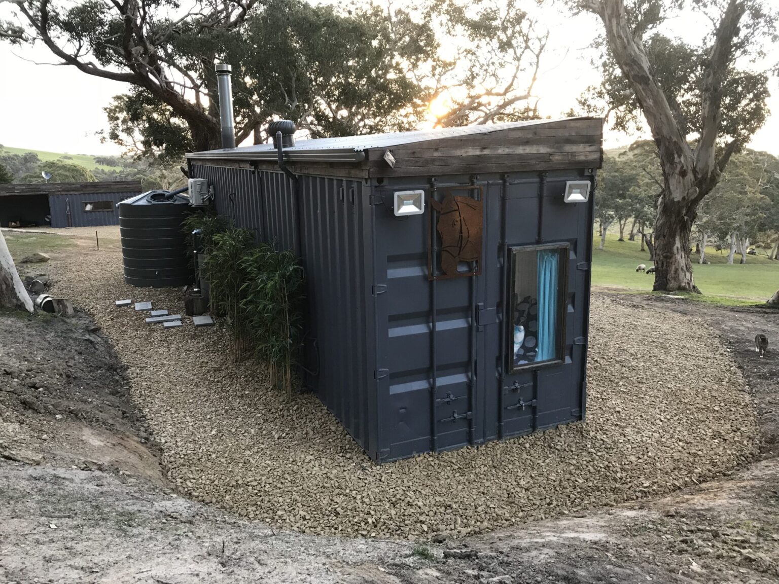 She Herself Designed and Built Her Tiny House with a Recycled Shipping ...