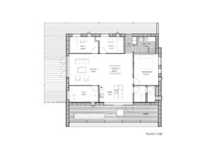 Shipping Container House Built from Processed Recycled Materials in ...