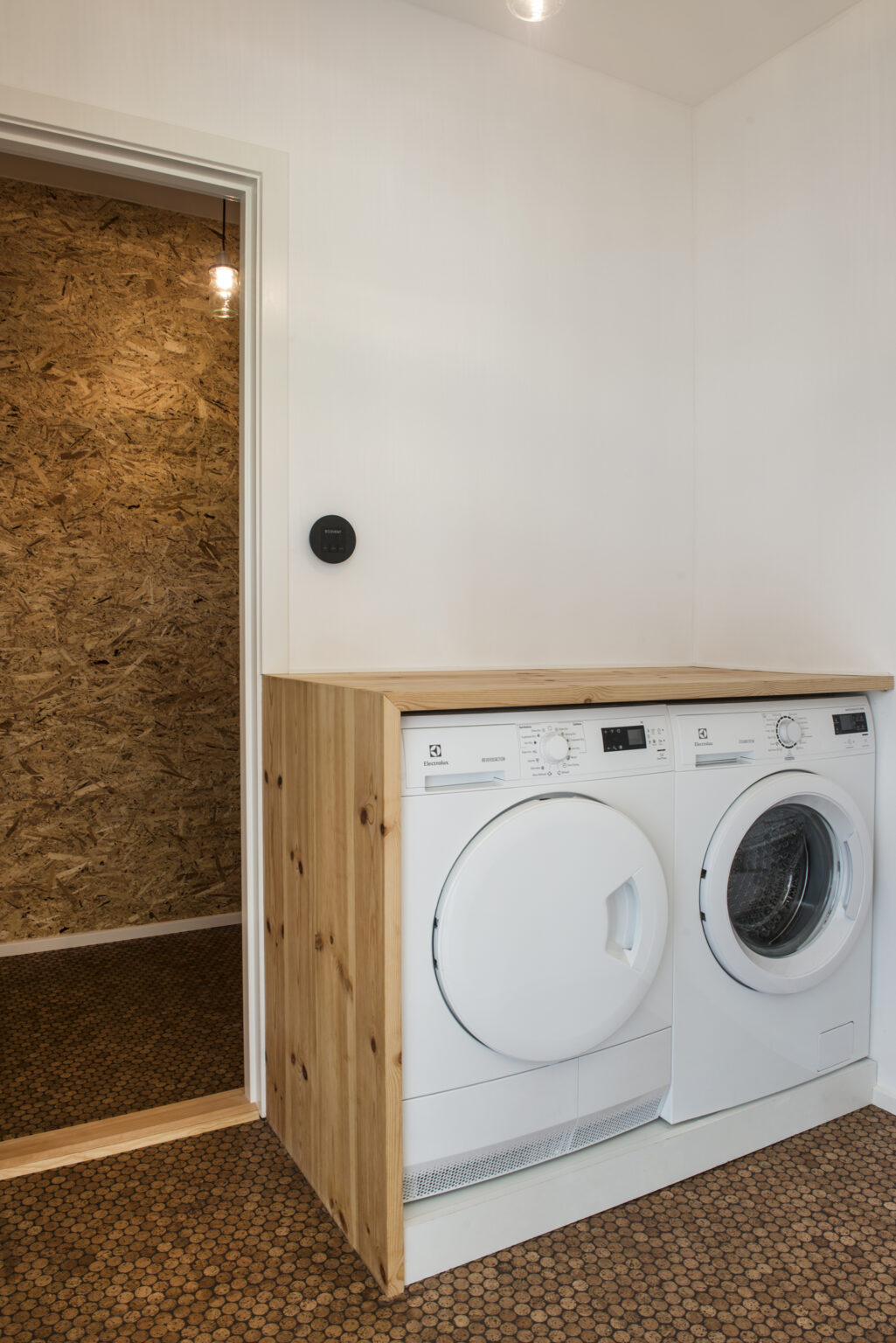 Shipping Container House Built from Processed Recycled Materials in Denmark