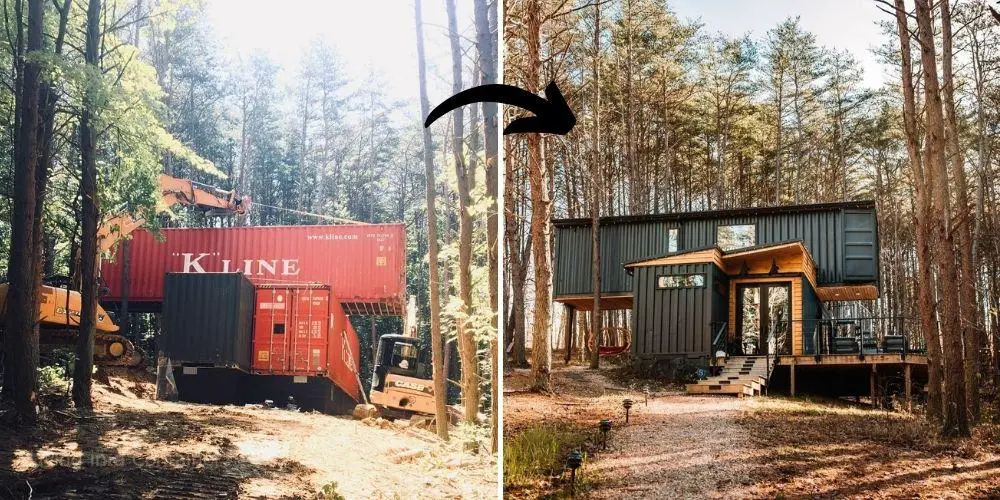 The Box Hop Cabin - USA | Living in a Container
