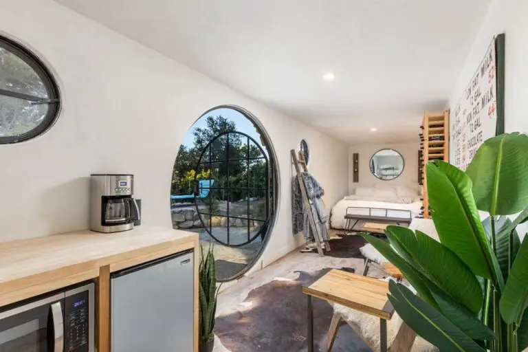 Charming Hobbit-Style Container Tiny Home