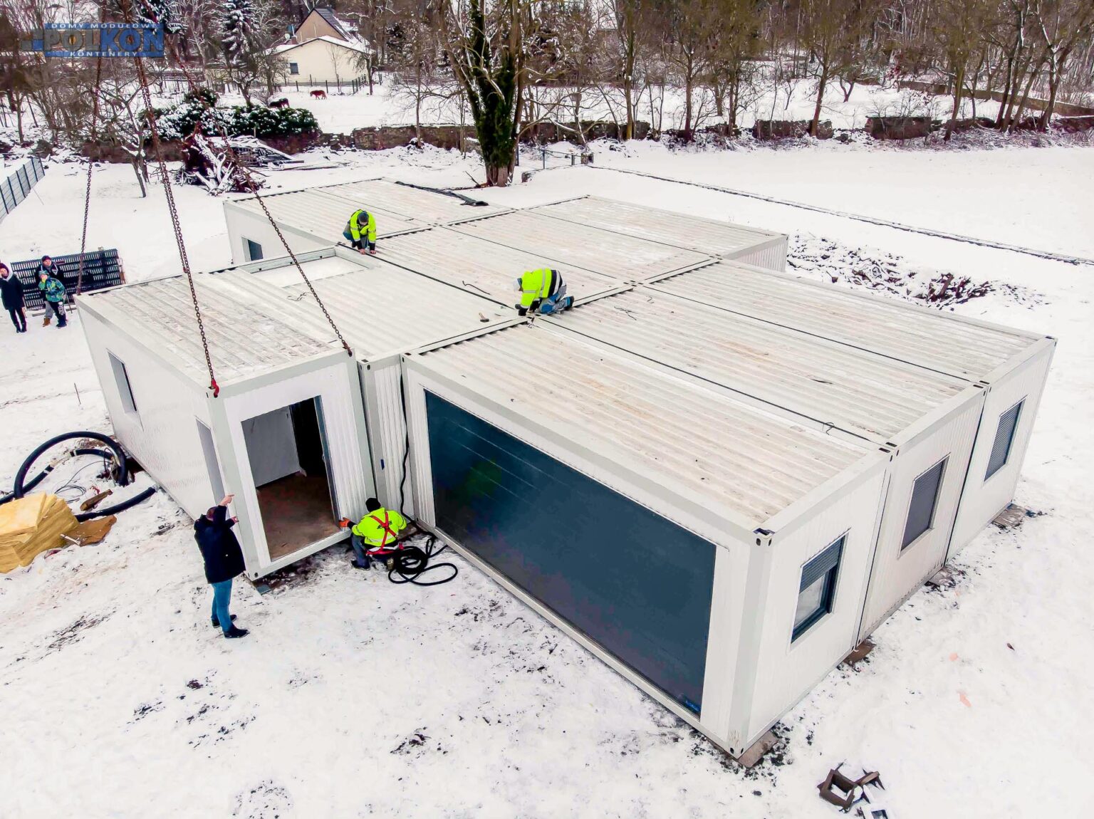 Prefabricated Container House Built in a Day - Germany