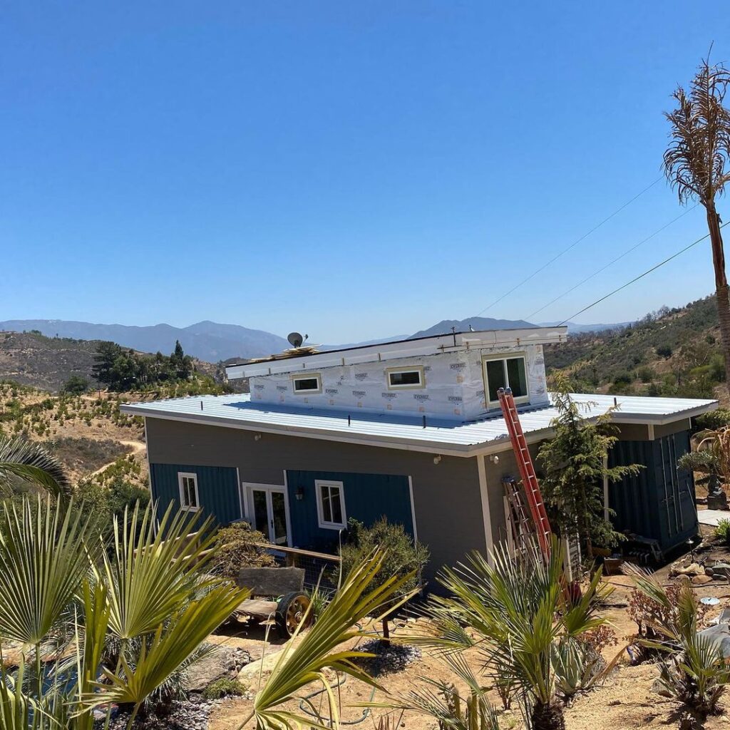 4 Shipping Containers Converted into Unique Home in California