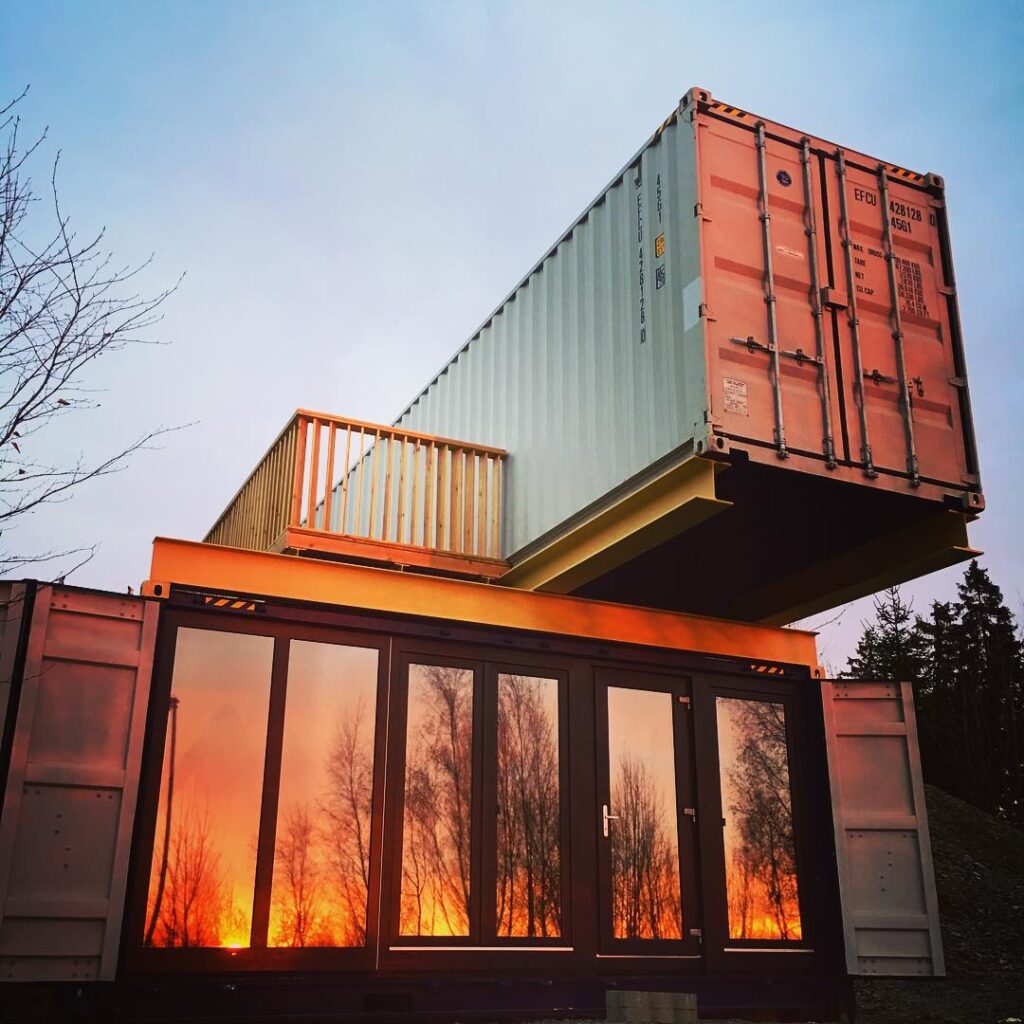 BERGHEIM Container Lofts in Clean Forest Air in Germany