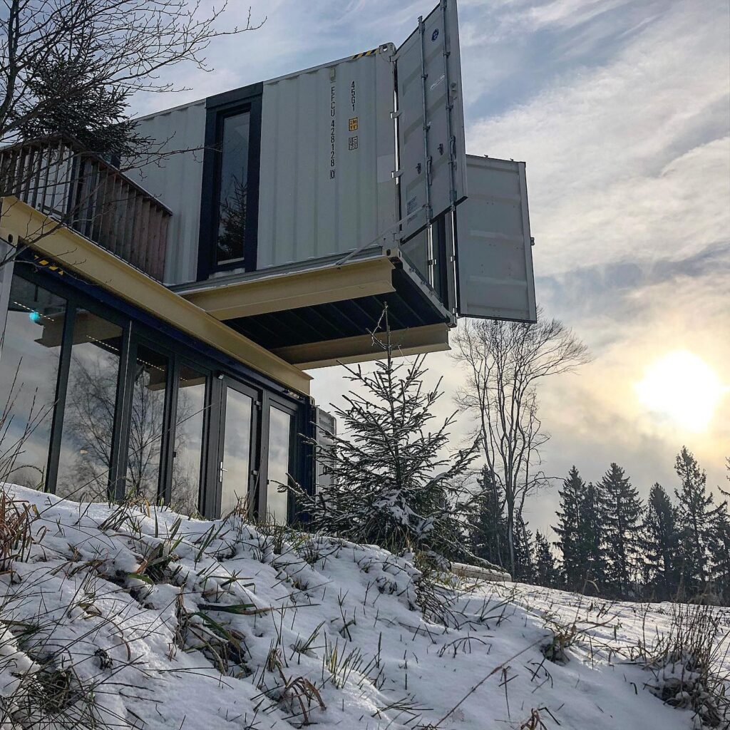 BERGHEIM Container Lofts in Clean Forest Air in Germany