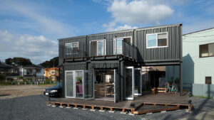 Japan's First Container House - Living in a Container