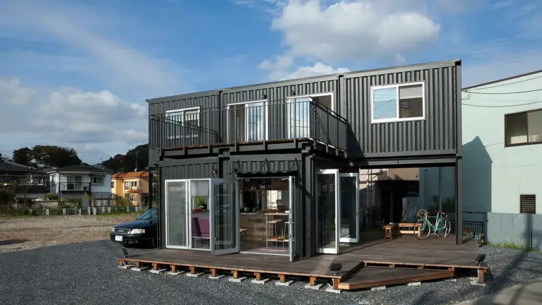 Japan's First Container House - Living in a Container