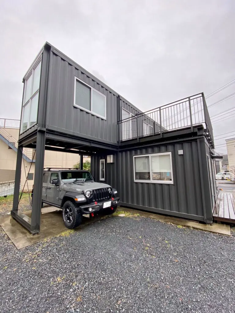 Japan's First Container House - Living in a Container