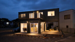 Japan's First Container House - Living in a Container