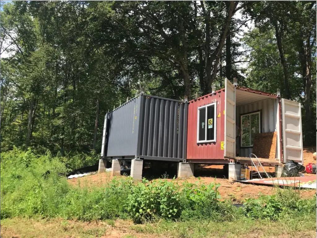 Amazing Shipping Container Transformation by the Lake