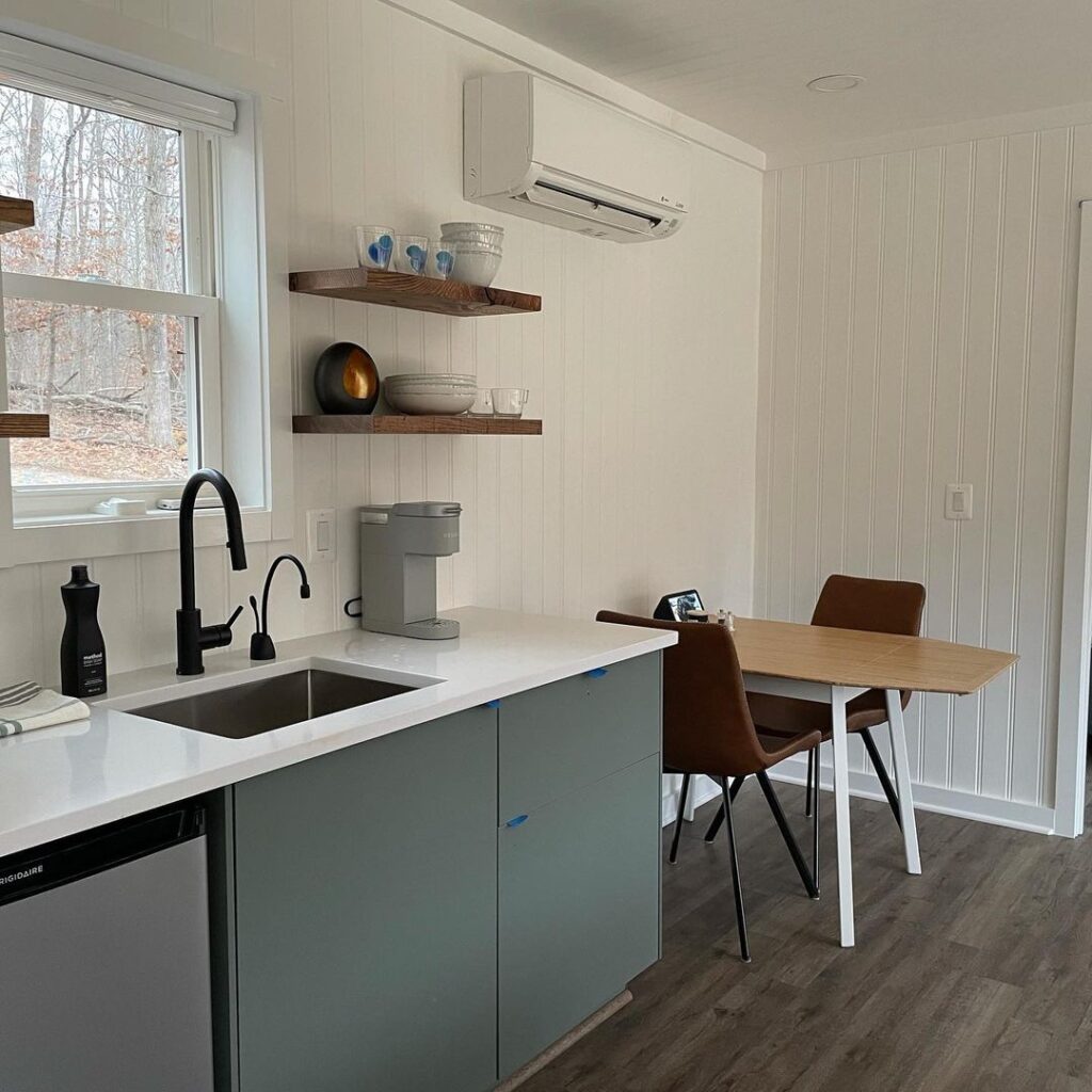 Amazing Shipping Container Transformation by the Lake