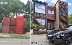 Container House Which is Made of 7 Shipping Containers - Living in a ...