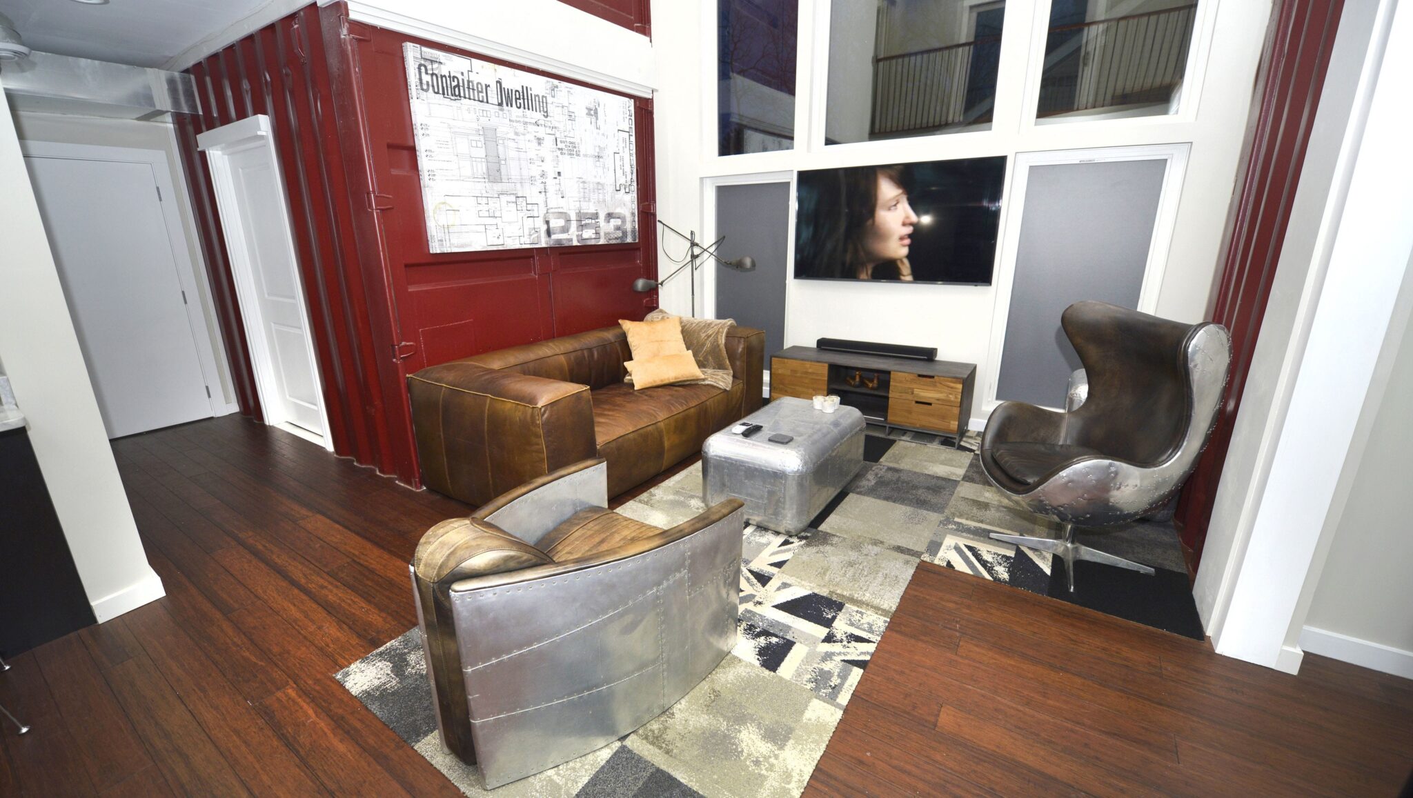 Container House Which is Made of 7 Shipping Containers - Living in a ...