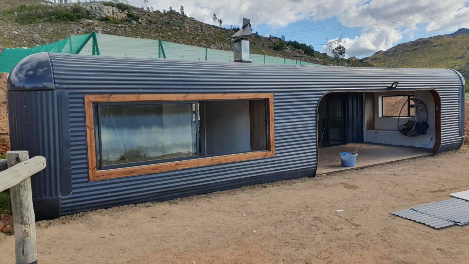 Luxurious Farm Accommodation in a Converted Container