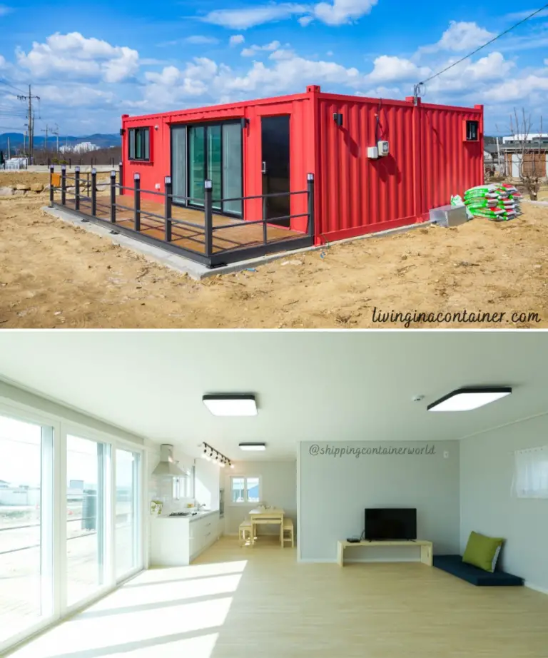 Red Custom-Built Container House that Dazzles with its Color