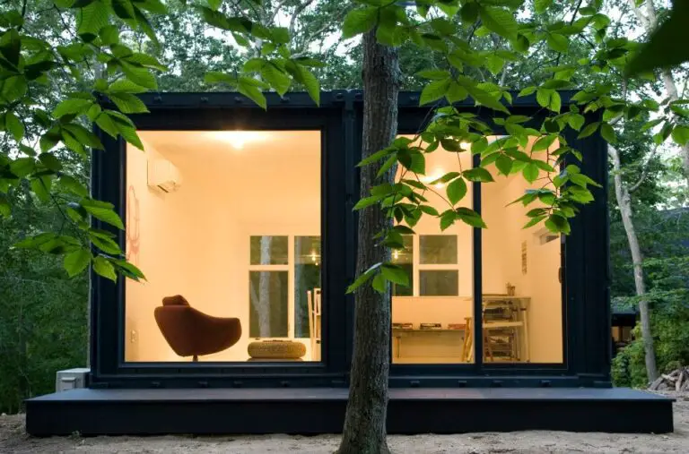 See the two-story Shipping Container House with a Basement in the ...