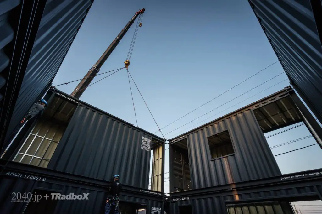 The Transformation of Shipping Containers into an Amazing Studio