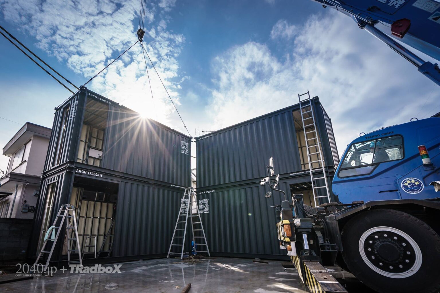 The Transformation of Shipping Containers into an Amazing Studio
