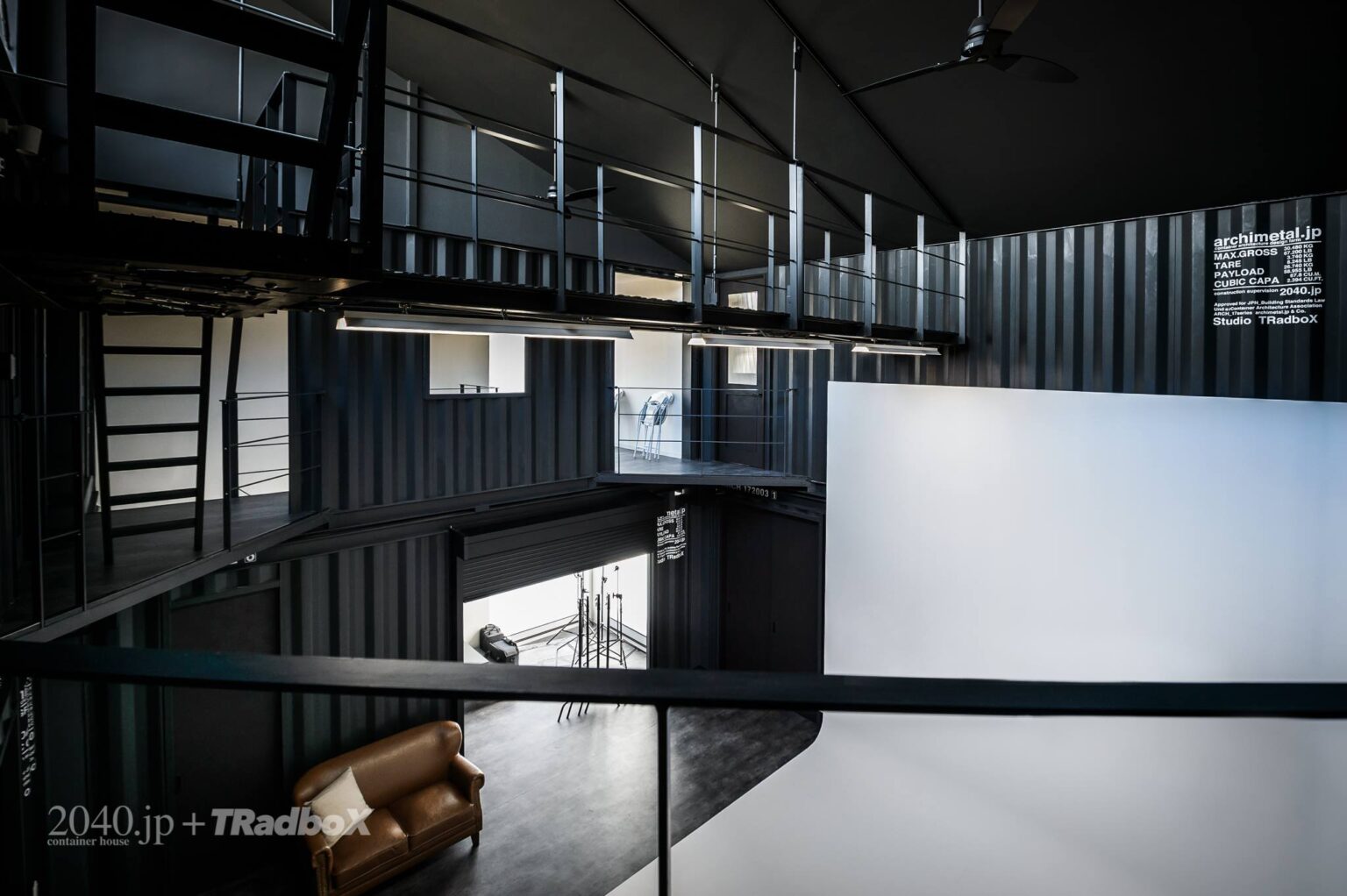 The Transformation of Shipping Containers into an Amazing Studio