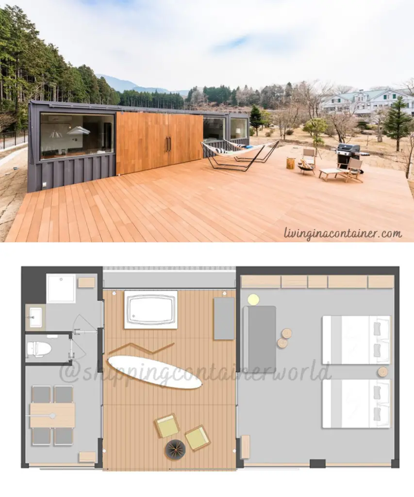 Glamping Facility of Container Houses with Panoramic Views