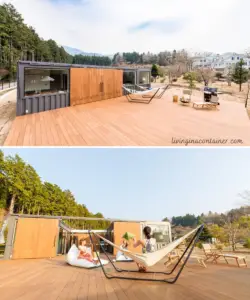 Glamping Facility of Container Houses with Panoramic Views