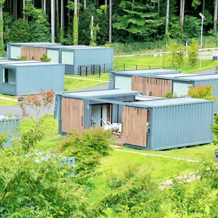 Glamping Facility of Container Houses with Panoramic Views