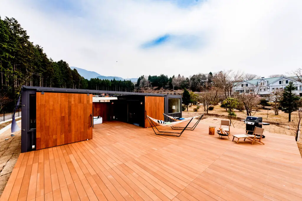 Glamping Facility of Container Houses with Panoramic Views