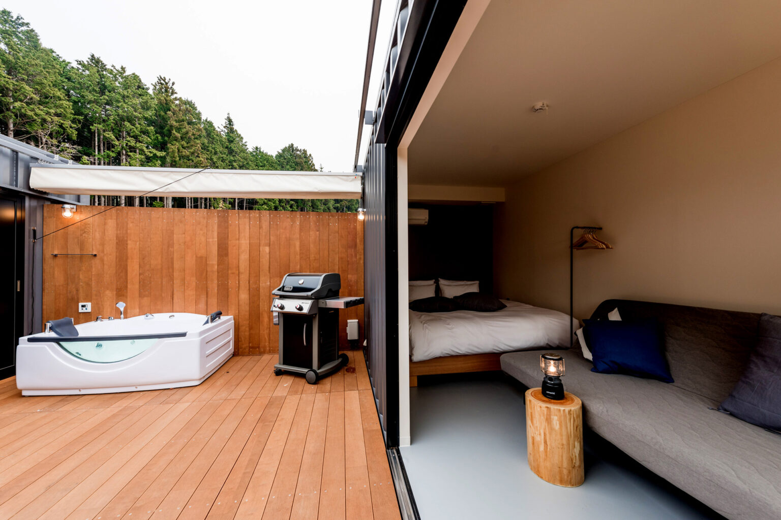 Glamping Facility of Container Houses with Panoramic Views