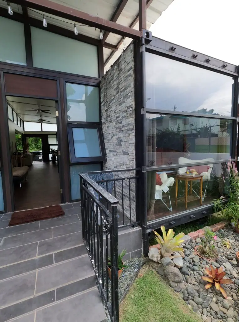 Incredible Container House made with 2 Shipping Containers in Puerto Rico