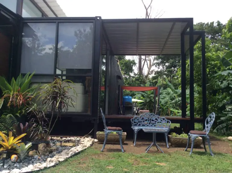 Incredible Container House made with 2 Shipping Containers in Puerto Rico